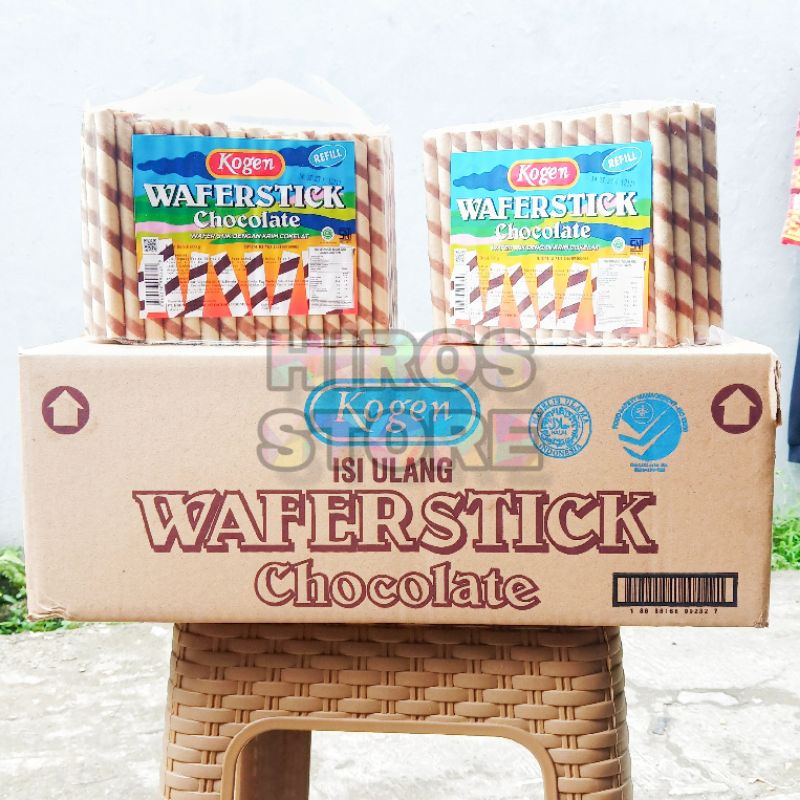 Jual Waferstick 500 Gram Kogen | 6 Refill | Khong Guan Waferstick ...