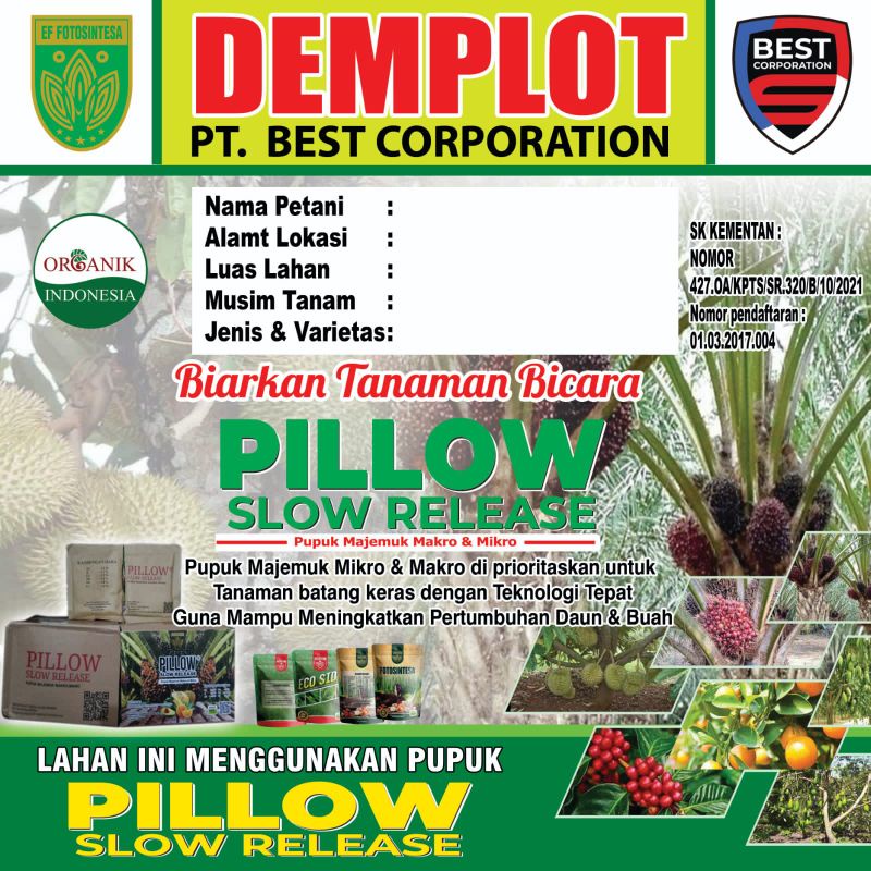 Jual Spanduk Demplot Pillow slow release | Shopee Indonesia