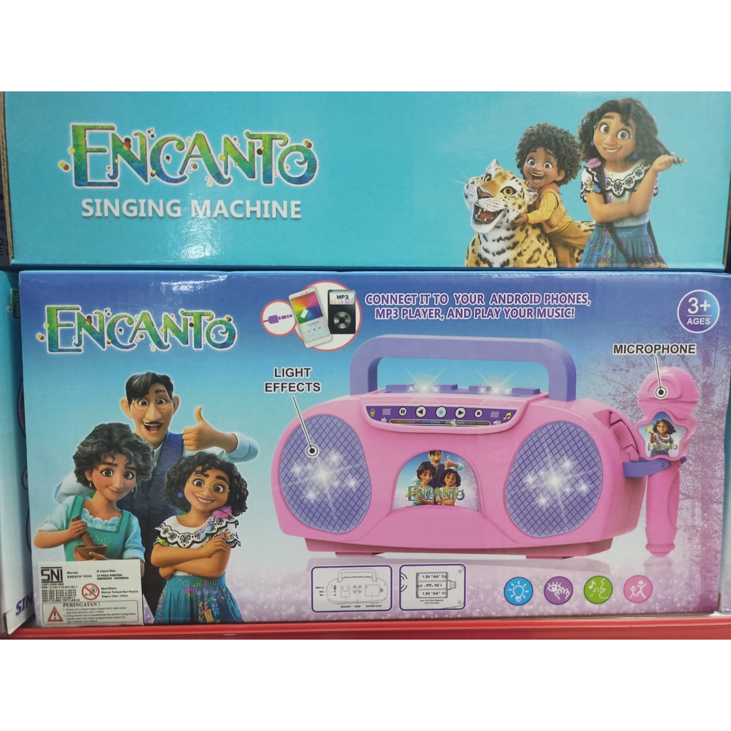 Jual Mainan Anak Karaoke Singing Machine Lilttle Singer Singer Stereo ...