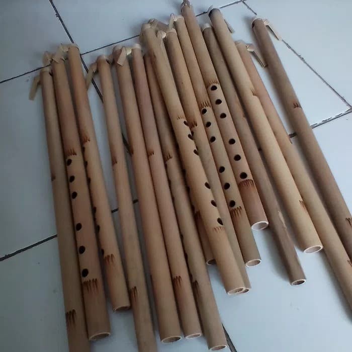 Jual tradisional-musik-alat- suling bambu seruling sunda lubang 6 -alat ...