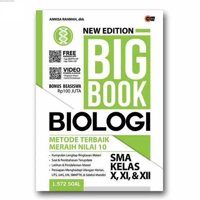 Jual BIG BOOK BIOLOGI SMA KELAS X, XI, & XII (100%ORIGINAL) | Shopee ...