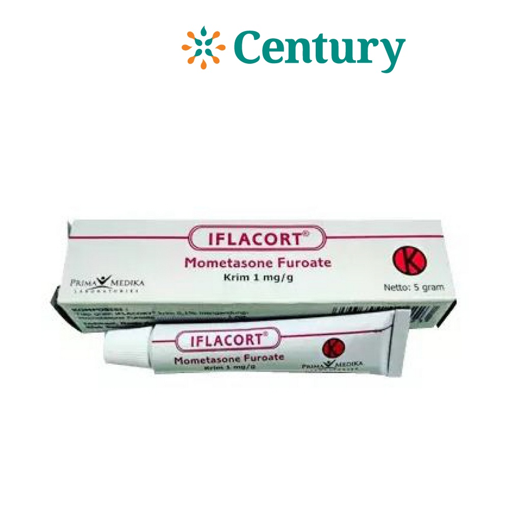 Jual IFLACORT CREAM 5 GRAM/MOMETASONE FUROATE/SALEP KULIT/EKSIM ...