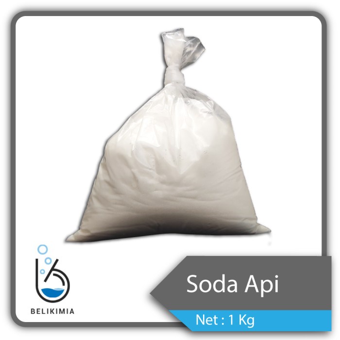 Jual SODA API / CAUSTIC SODA / NaOH ( 1kg/pack ) | Shopee Indonesia