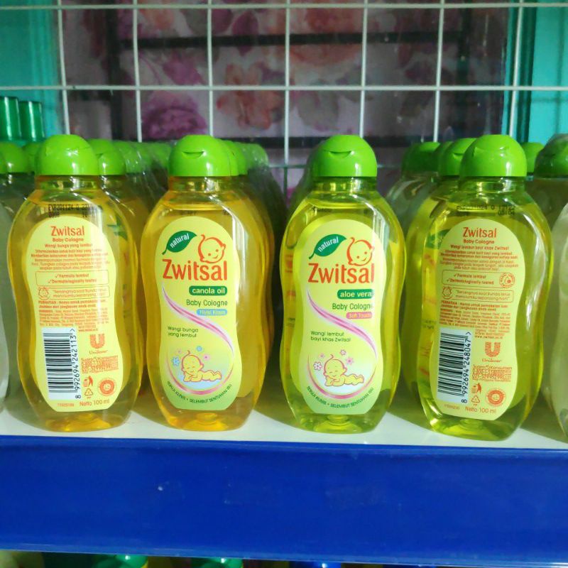Jual Zwitsal baby Cologne 100 ml AloeVera Soft Touch Canola Oil Floral ...
