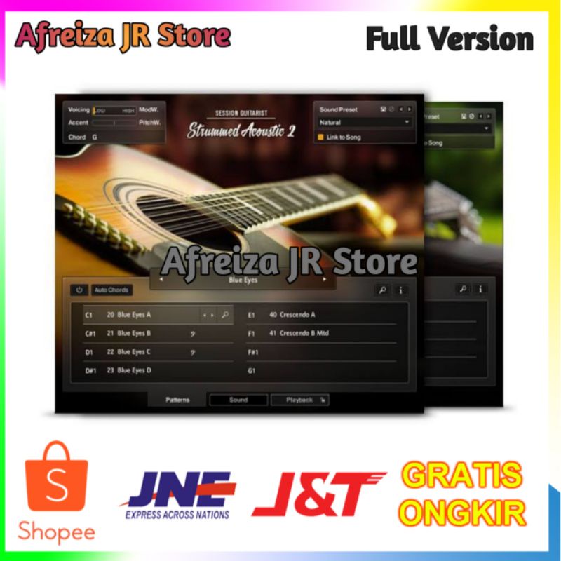 Jual Native Instrument Session Guitar strummed Aquatic 2 | Shopee Indonesia