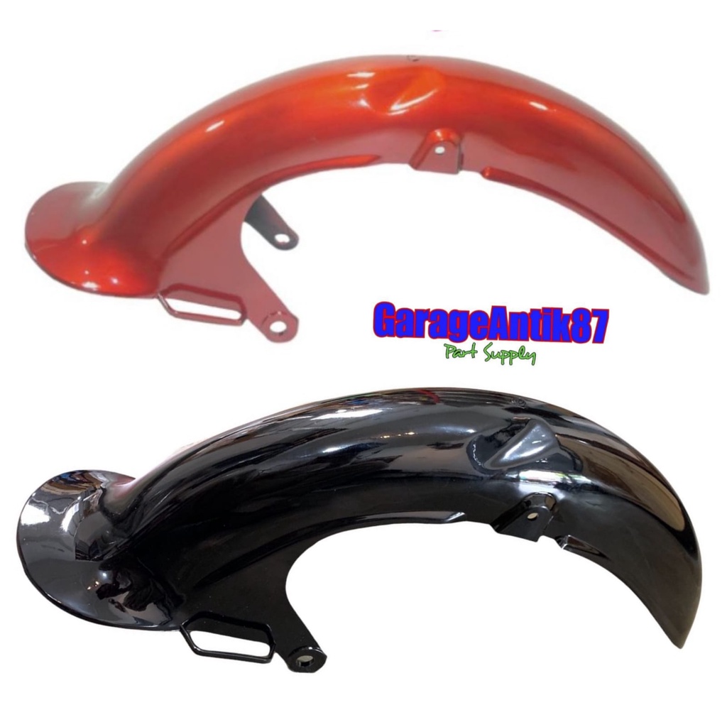 Jual Spakbor slebor depan hitam merah honda c70 bekjul imi lawas ...