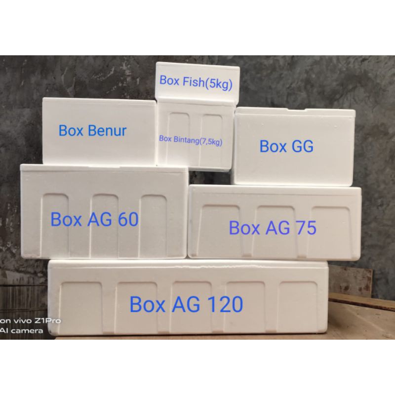 Jual Box Styrofoam Gabus (Silahkan klik utk harga dan ukuran) | Shopee ...