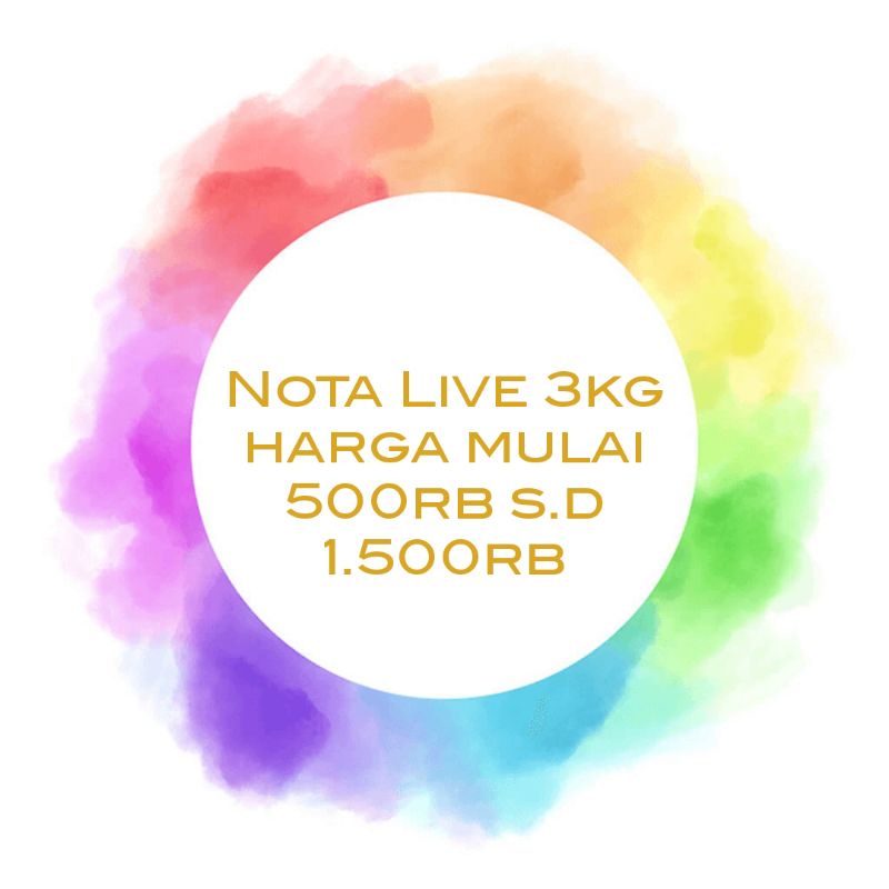 Jual Nota Live 3kg | Shopee Indonesia