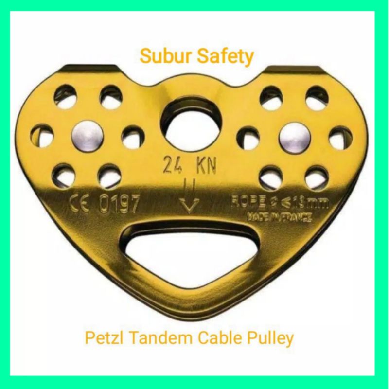 Jual Petzl Tandem Cable Pulley 100% Original / P21CAB | Shopee Indonesia