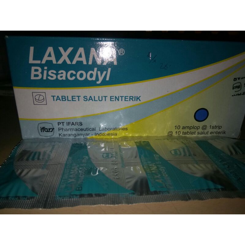 Jual LAXANA bisacodyl per strip | Shopee Indonesia