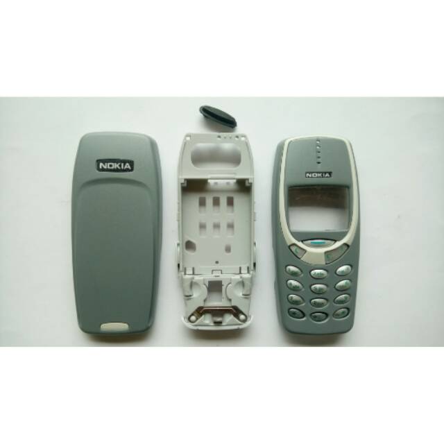 Jual Casing nokia 3310 abu-abu fullset | Shopee Indonesia