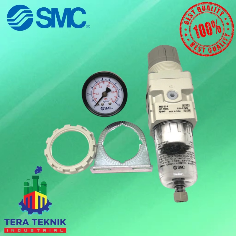 Jual Filter Regulator SMC AW20-02BG-A 1/4"(READY STOCK) | Shopee Indonesia