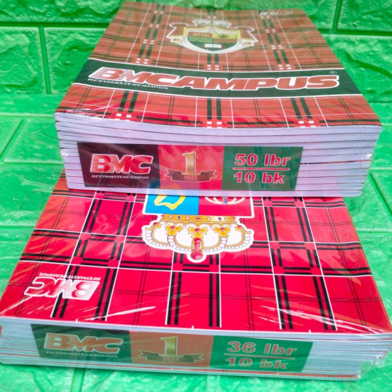 Jual GROSIR BUKU TULIS BMC CAMPUS dll 50 36 LEMBAR Ukuran Boxi | Shopee ...
