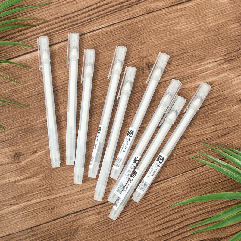 Jual Panmomo White Gel Ink pen / Pulpen tinta Putih / Pulpen putih ...