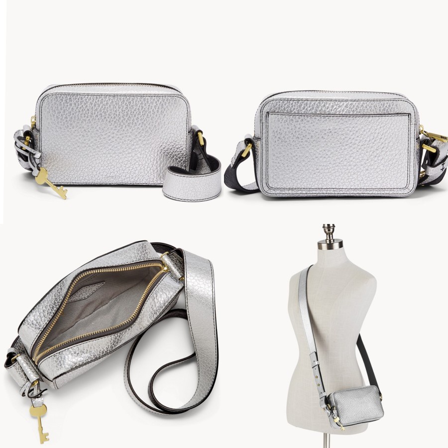 Jual Tas Tas Fos Billie small crossbody silver sz 20x12cm | Shopee ...