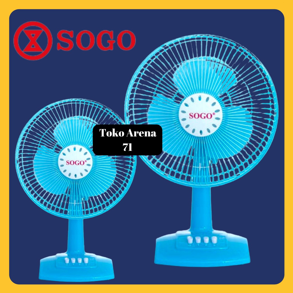 Jual SOGO Kipas Angin Desk Fan / Kipas Duduk / Kipas Meja SG-1088 ...