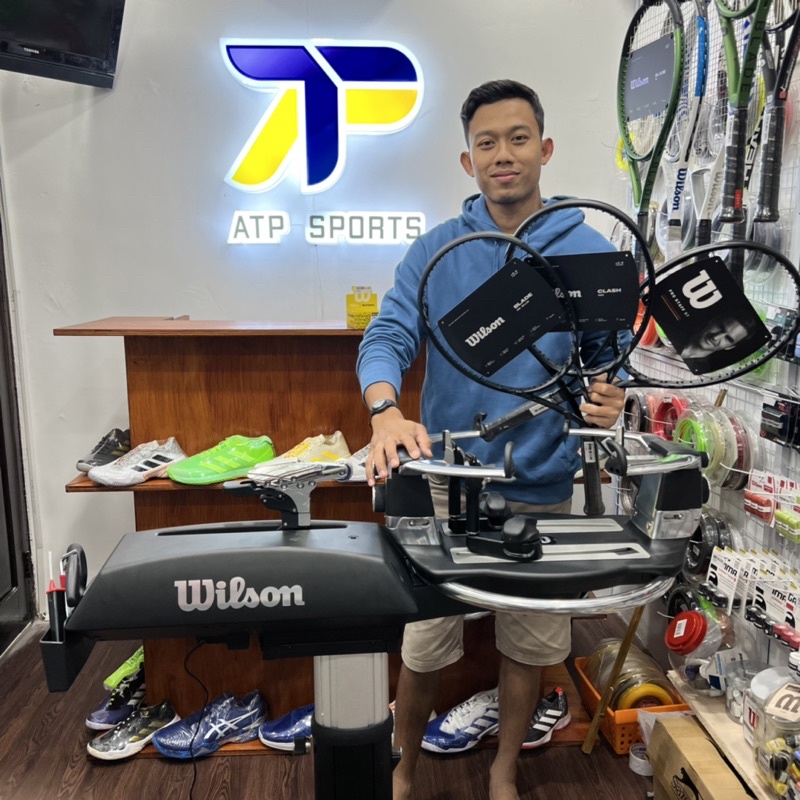 Jual Raket Racket Tenis Tennis Jasa Pasang Senar Install String Digital ...