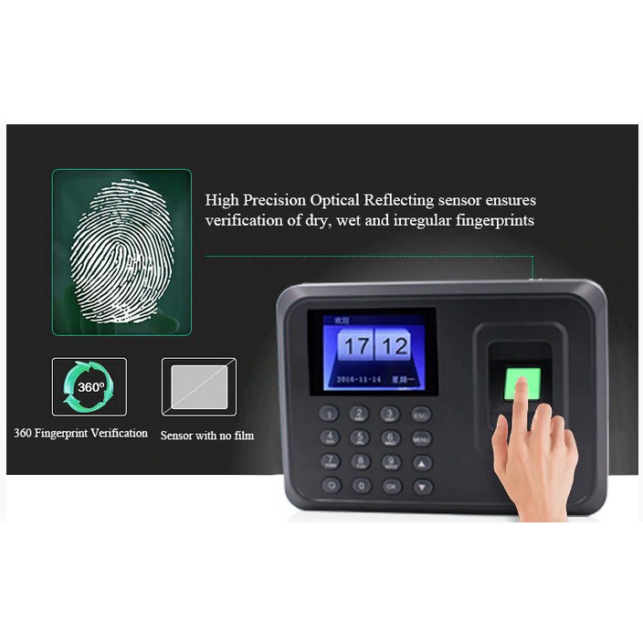 Jual ALAT Mesin Absensi Fingerprint Attendance - F01 | Shopee Indonesia