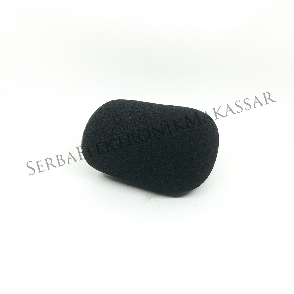 Jual Sponge Microphone Busa Mic Hitam Biru Merah | Shopee Indonesia