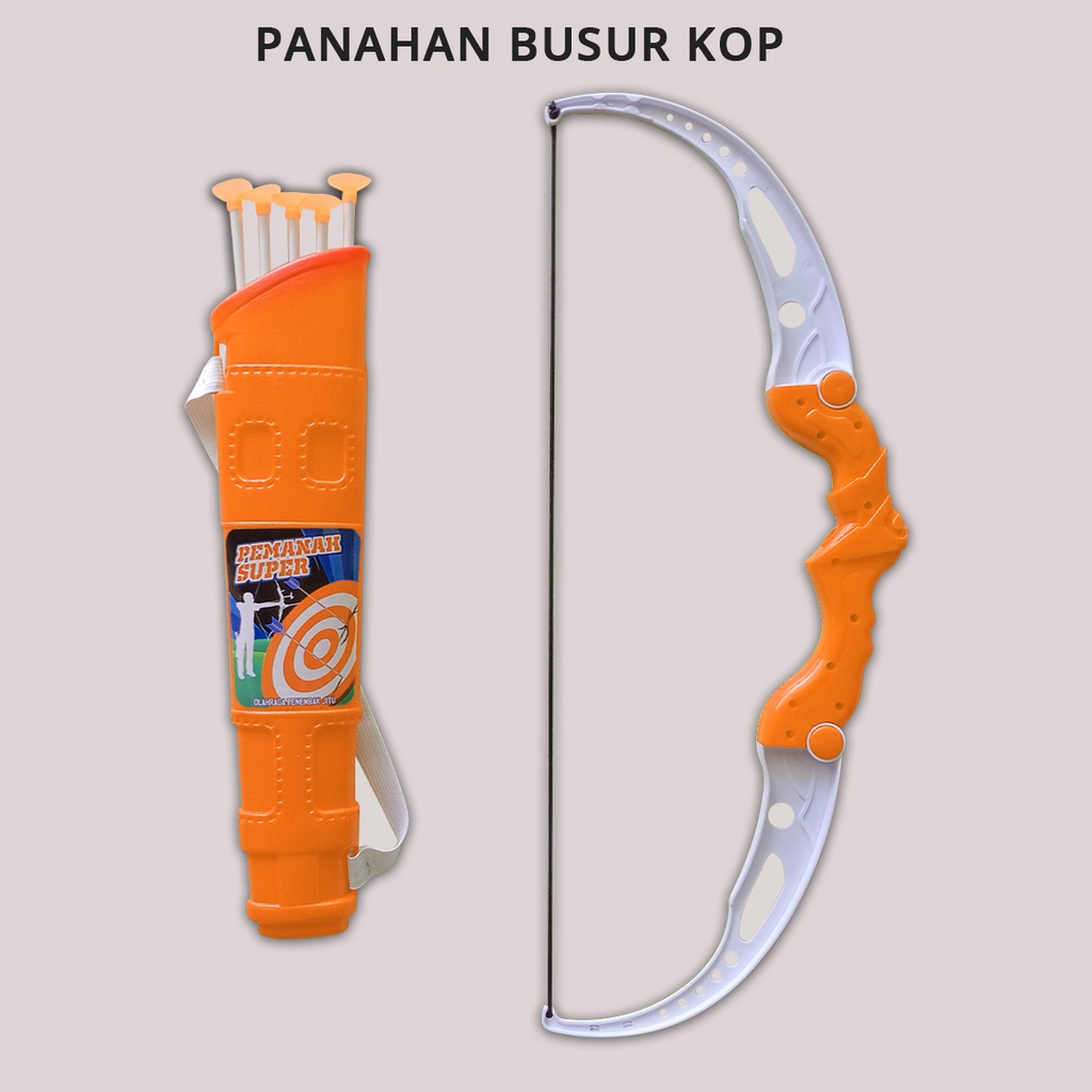 Jual MAINAN PEDANG / PANAH PANAHAN PELURU KOP SET BESAR 60cm MAINAN ...