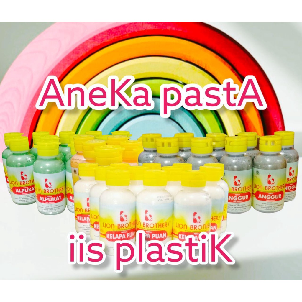 Jual Pasta perisai pewarna makan lion brother 60g READY STOK | Shopee ...