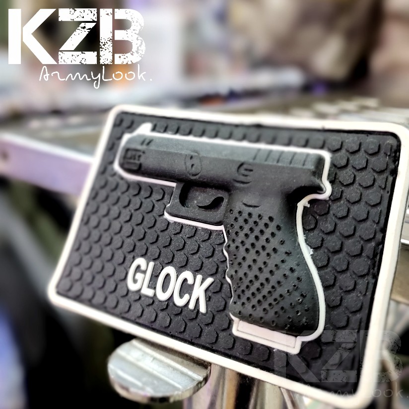 Jual Patch Rubber Velcro GLOCK 3D | Shopee Indonesia