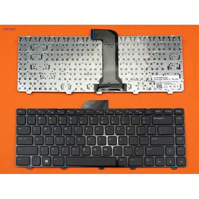 Jual KEYBOARD LAPTOP DELL INSPIRON 14 - 3421 | Shopee Indonesia
