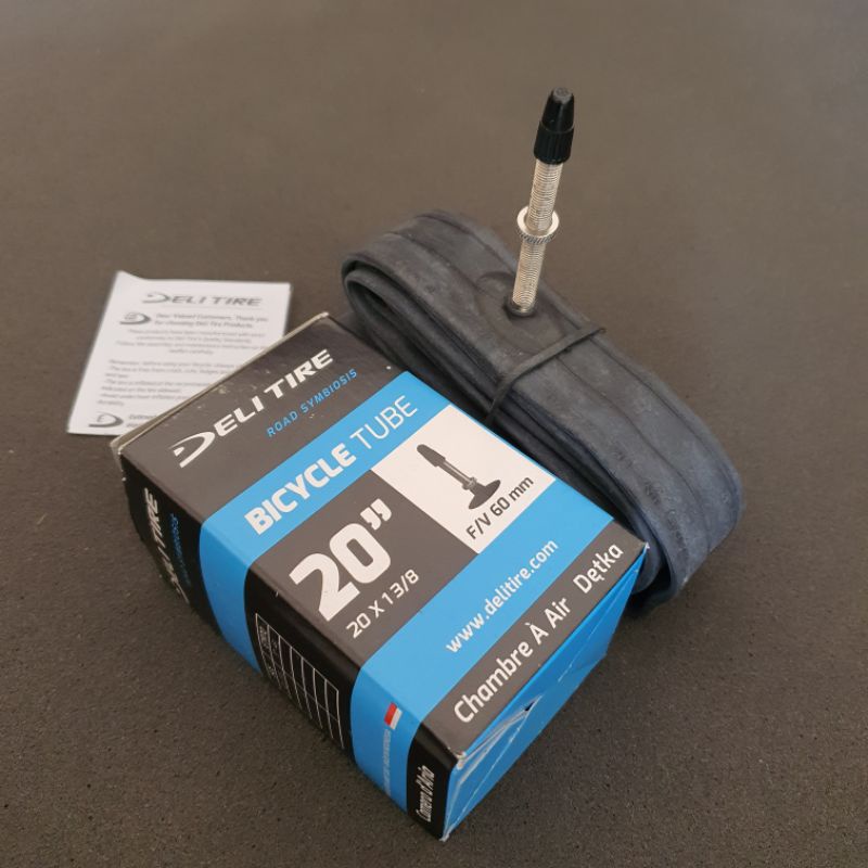 Jual Ban Dalam Sepeda 20 Plus 451 Pentil Presta FV 60mm DELI TIRE - Ban Dalam 20 1 3/8 Cop Kecil ...