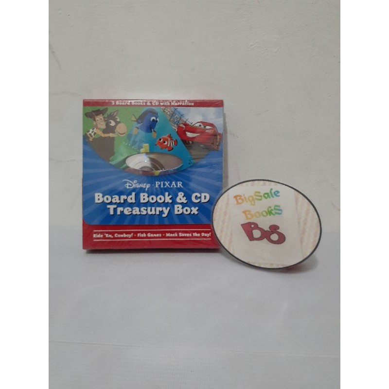 Jual Disney PIXAR Board Book & CD Treasury Box - ORI | Shopee Indonesia