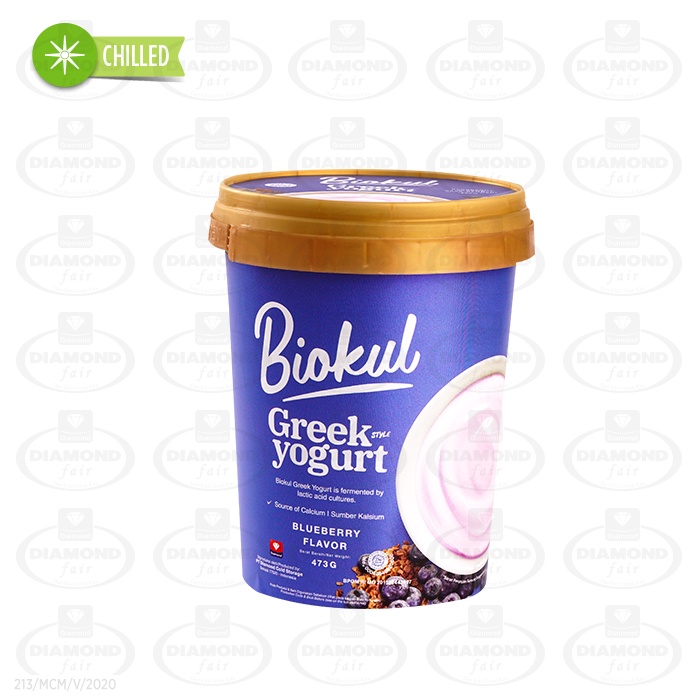 Jual BIOKUL GREEK YOGURT 473 GR | Shopee Indonesia