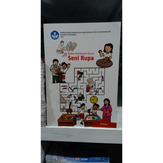 Jual Buku GURU Seni Rupa kelas 1 SD Kurikulum Merdeka Kemendikbud ...