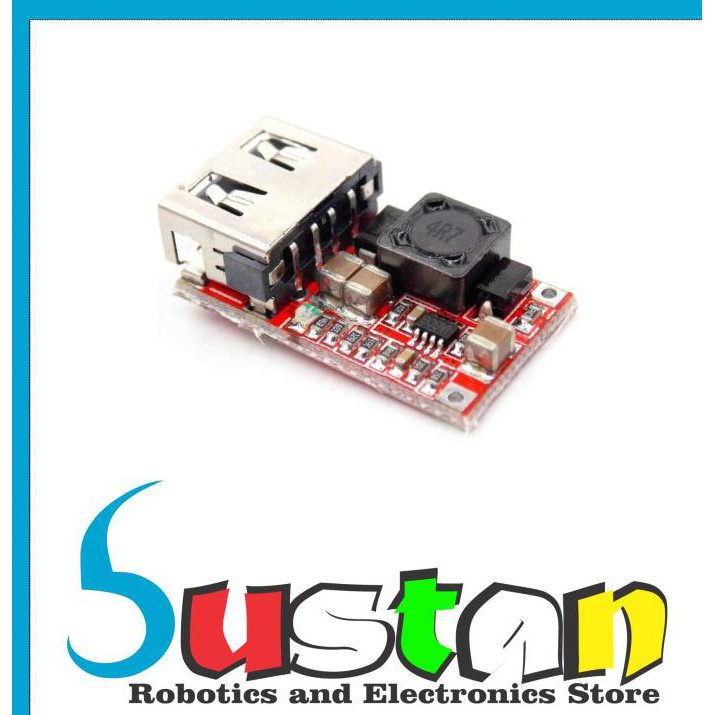 Jual Buck Module Dc 6-24V Step Down Usb Mini 5V 3A Charger Replace ...