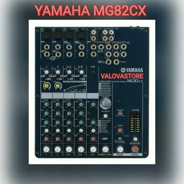 Jual Mixer Yamaha MG 82CX / MG82CX / MG 82 CX GRADE A | Shopee Indonesia