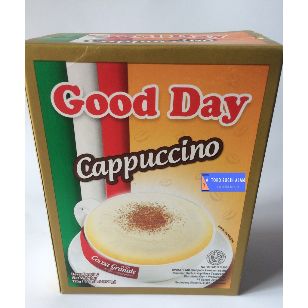 Jual GOOD DAY CAPPUCCINO WITH COCOA GRANULE 20GRX5SACHET | Shopee Indonesia