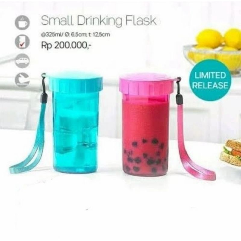 Jual tupperware small drinking flask - botol minum - botol air minum ...