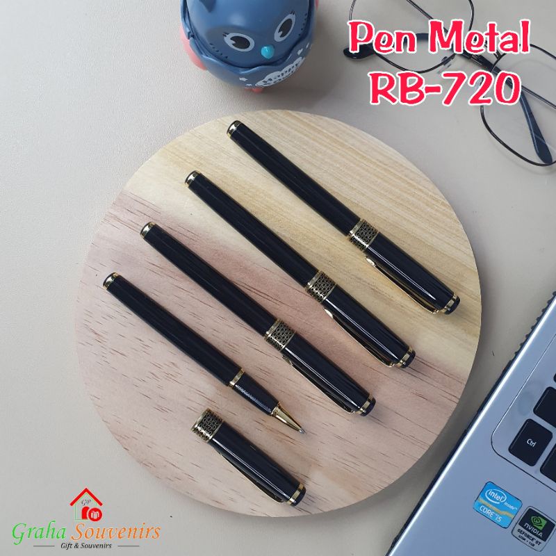Jual Pen Besi RB-720 | Pen Stainless | Pen Custom Logo | Shopee Indonesia