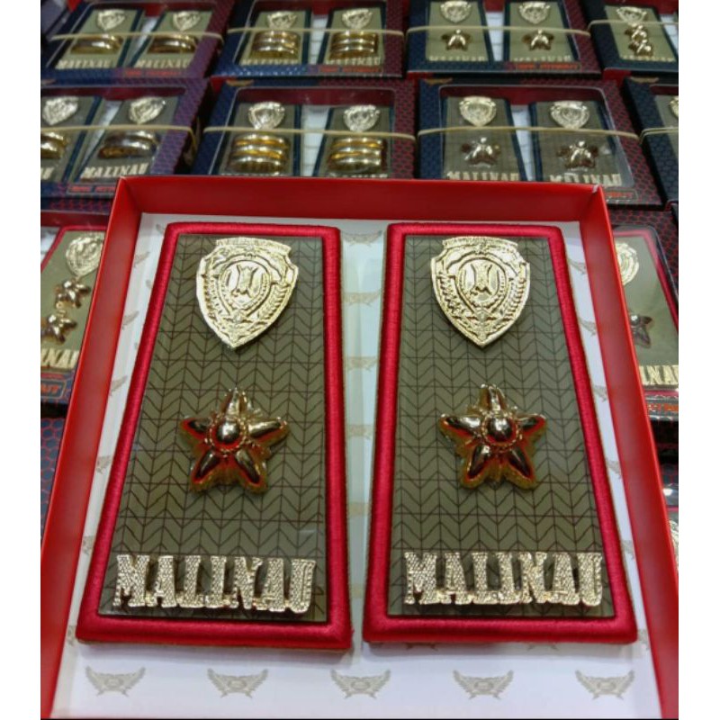 Jual PANGKAT ASN MALINAU GOL 3D LIST MERAH - EXCLUSIVE TERBAIK | Shopee ...