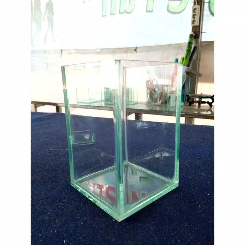 Jual Aquarium soliter cupang soliter guppy aquarium hias 10x10x15 ...