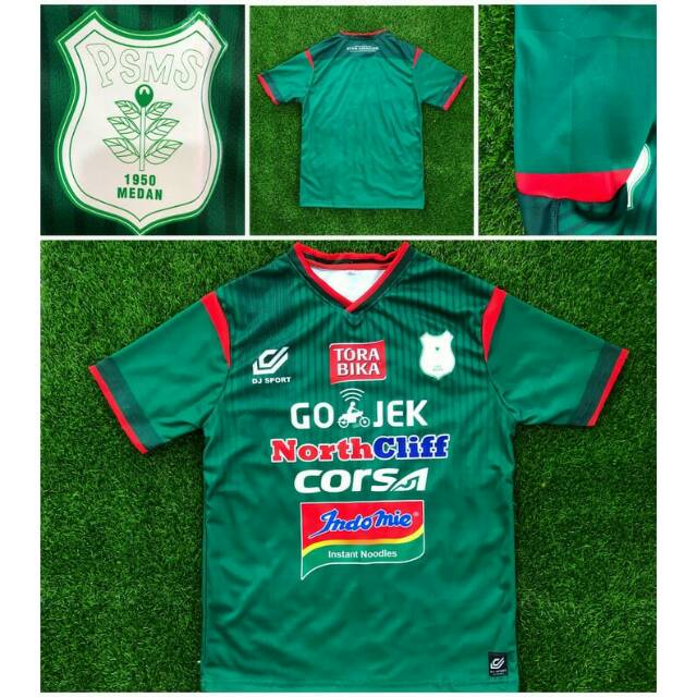 Jual HIJAU JERSEY PSMS MEDAN HOME GRADE ORI LIGA 1 GOJEK 2018 2019 | Shopee Indonesia