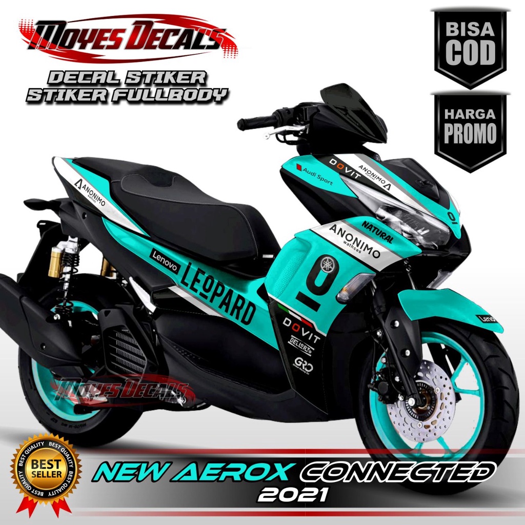 Jual Decal New Aerox - Decal Aerox Connected - Stiker Variasi Aerox ...