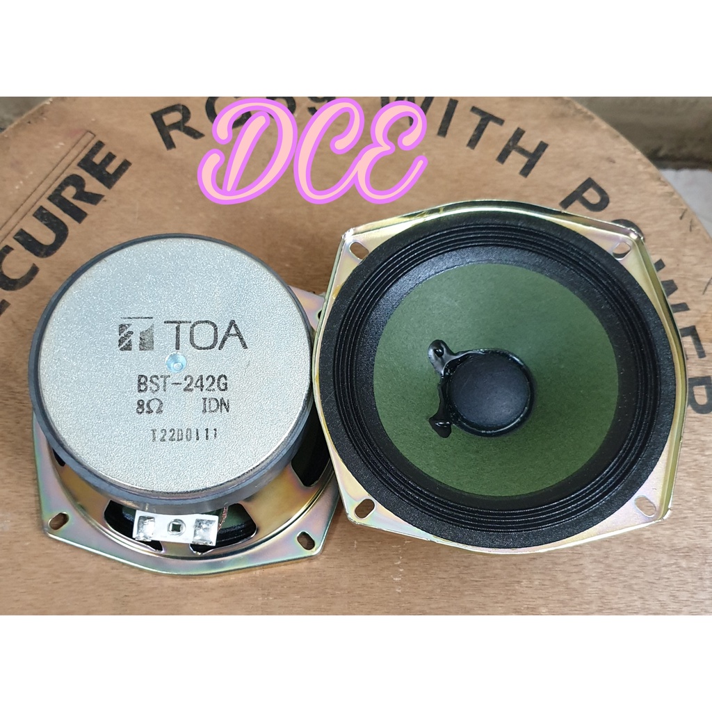 Jual speaker komponen toa bst 242g bst242g 4inch original | Shopee Indonesia