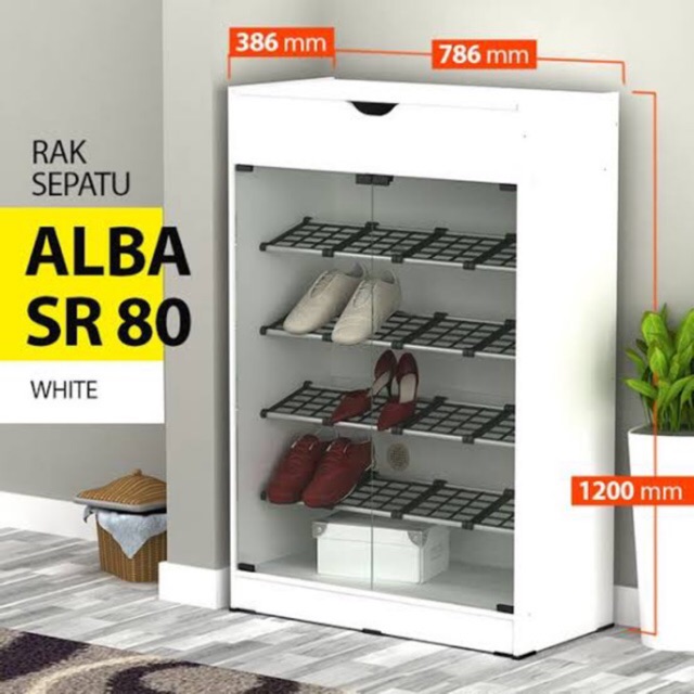 Jual Rak sepatu Lemari sepatu Kaca Besar Murah prodesign | Shopee Indonesia
