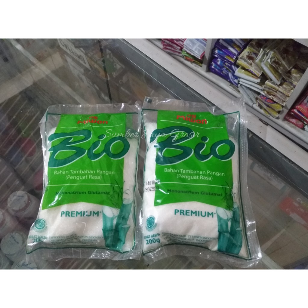 Jual BIO MIWON MSG PENYEDAP RASA 200 GR | Shopee Indonesia