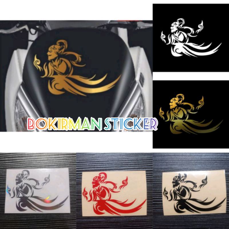 Jual STICKER WAYANG PO HARYANTO VISOR NMAX PCX CUTTING | Shopee Indonesia