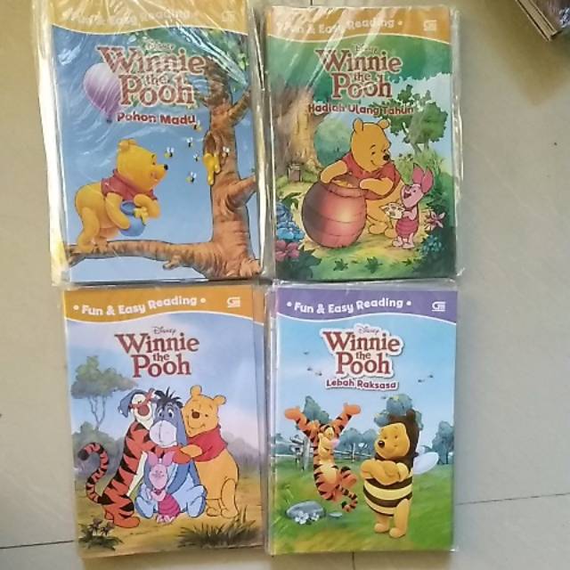 Jual Buku Fun and Easy Reading - Disney Winnie the Pooh series | Shopee ...