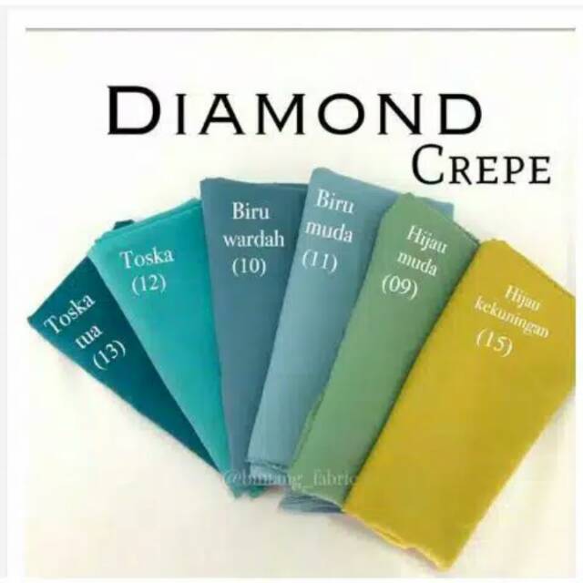 Jual kain diamond crepe | Shopee Indonesia