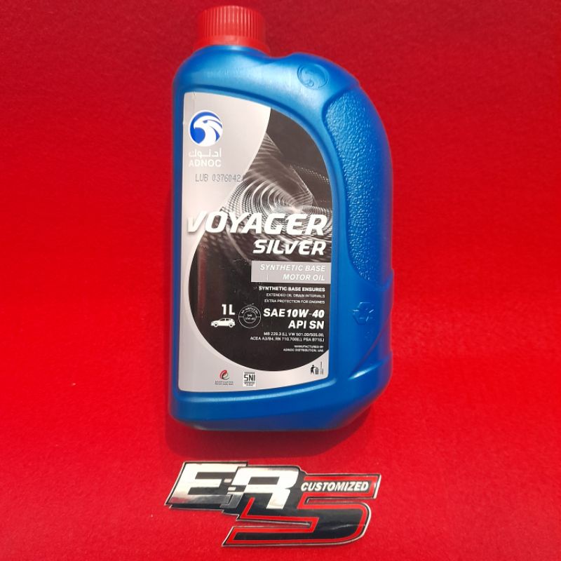 Jual Oli adnoc voyager silver 10w40 1L | Shopee Indonesia