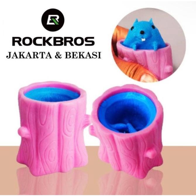 Jual SQUISHY TIKUS RAT TUPAI SQUIRREL SPLAT FIDGET TOY POP IT ADHD ...