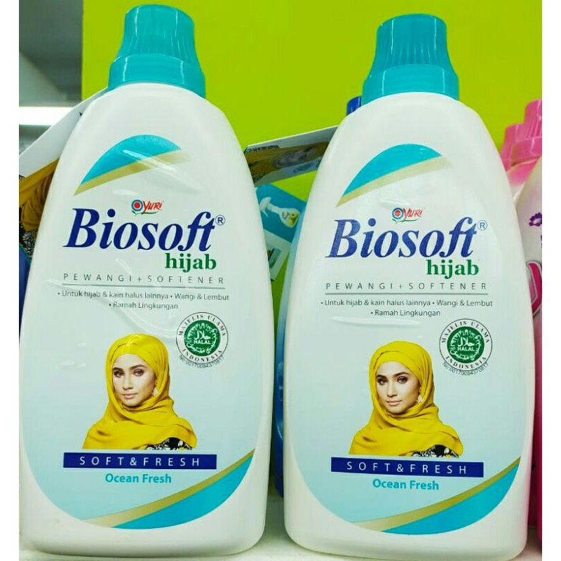 Jual BIOSOFT HIJAB SOFT & FRESH 900ML | Shopee Indonesia