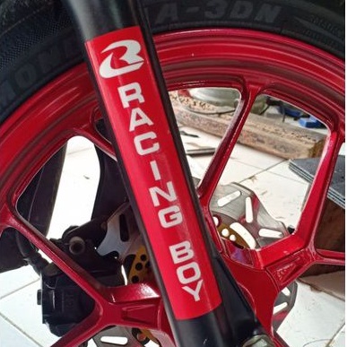 Jual STIKER RACING BOY STICKER RCB PER PICIS SHOCK DEPAN | Shopee Indonesia